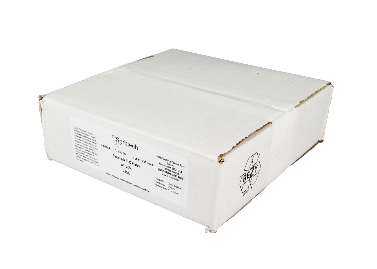 TLC - Conc Zone w/UV254 20x20 – Sorbtech